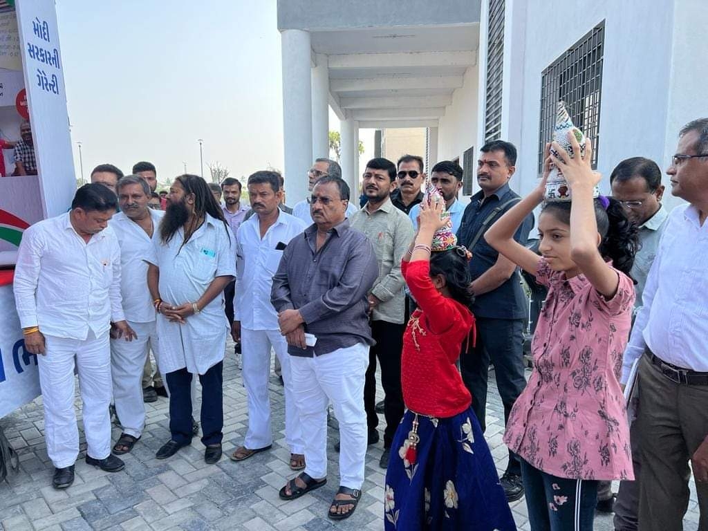 In Khapat village of Una, the inauguration of Nandghar and Khatmuhur of ...