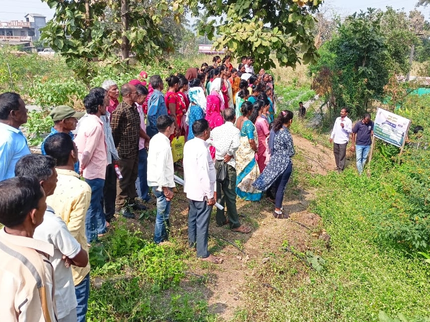 Another farmer friend was inspired by visiting a model farm of a ...