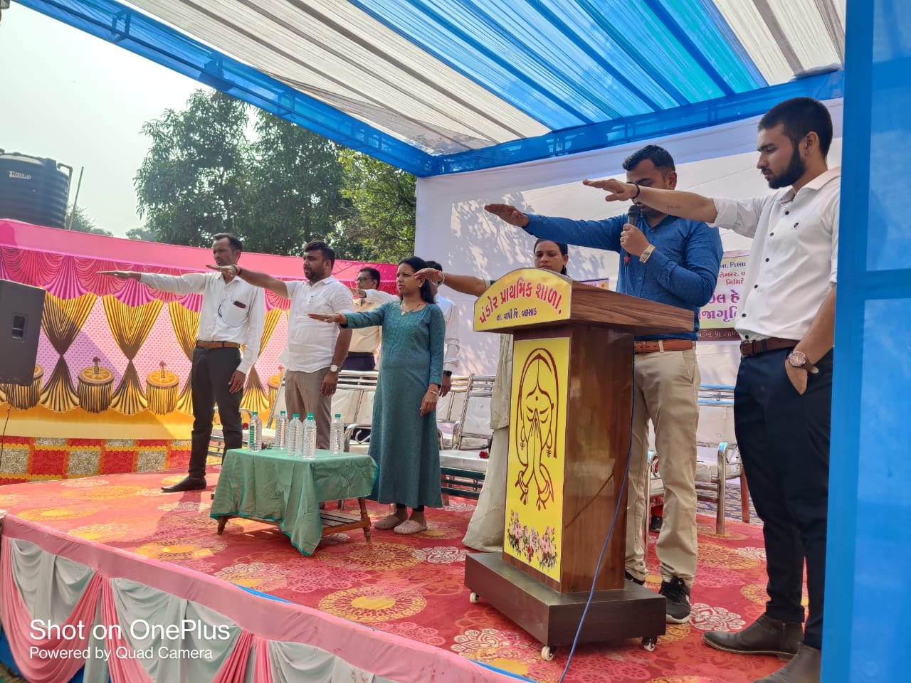 Bharat Sankalp Yatra, developed in Pandor village of Vapi, was warmly ...