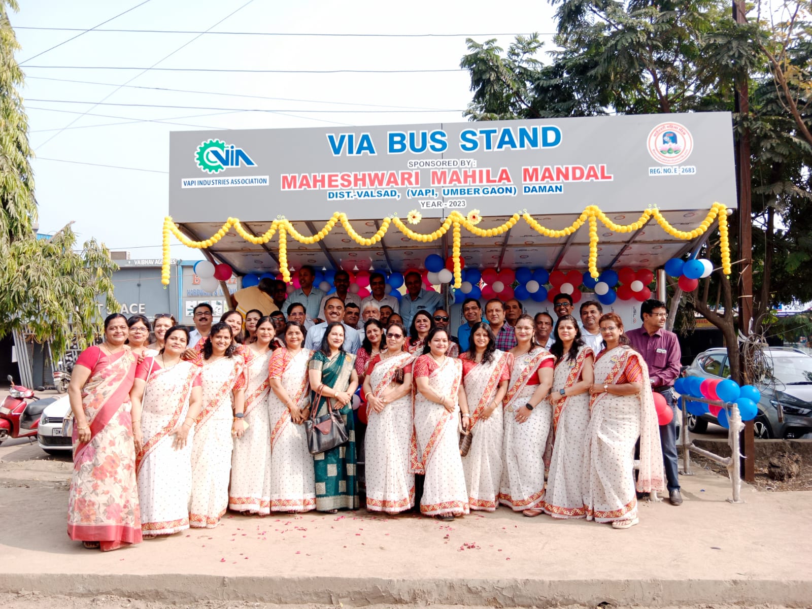 Relief by getting a new bus stand near the four roads with the ...