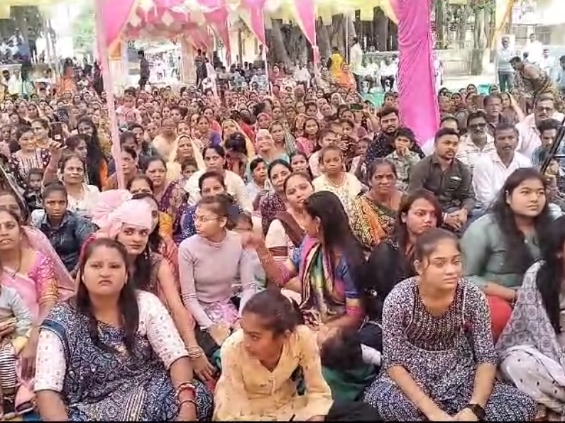 Masani Mataji Temple in Bhankhetar, Jambusar organized a traditional ...