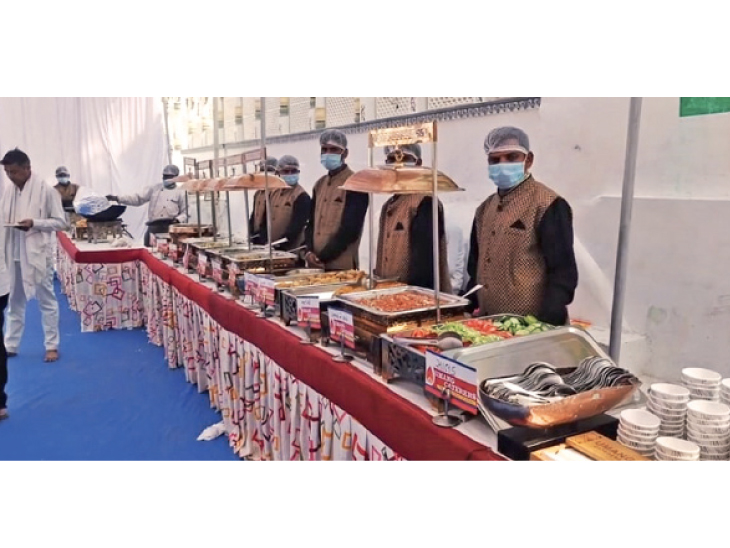 Yummy food for guests, colorful mandap: Eid's royal feast is held with ...