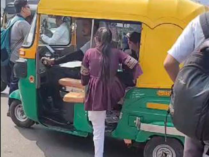 BRTS and city bus drivers on strike, forced to take rickshaws to school ...
