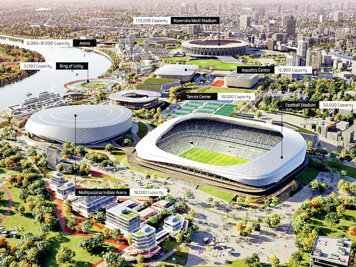 The government announced the design of the sports enclave | સરકારે ...