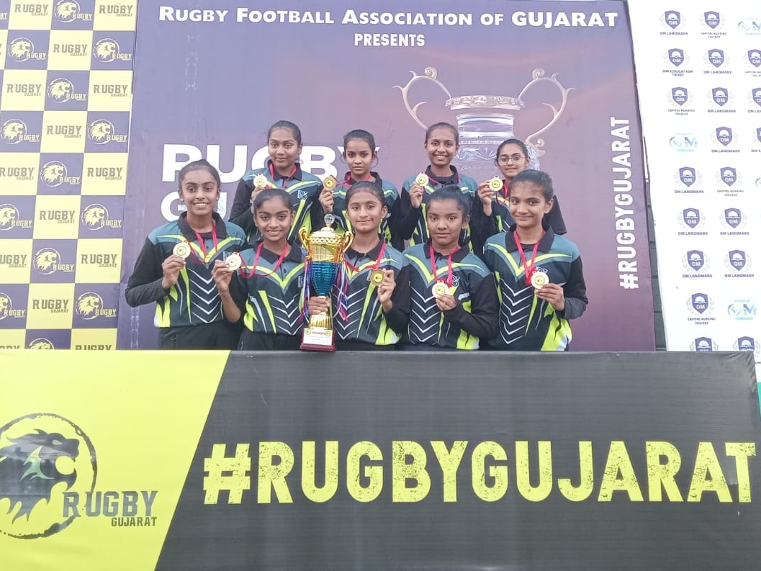 Students of Swaminarayan Kanya Vidyamandir, Bhuj won the first position ...