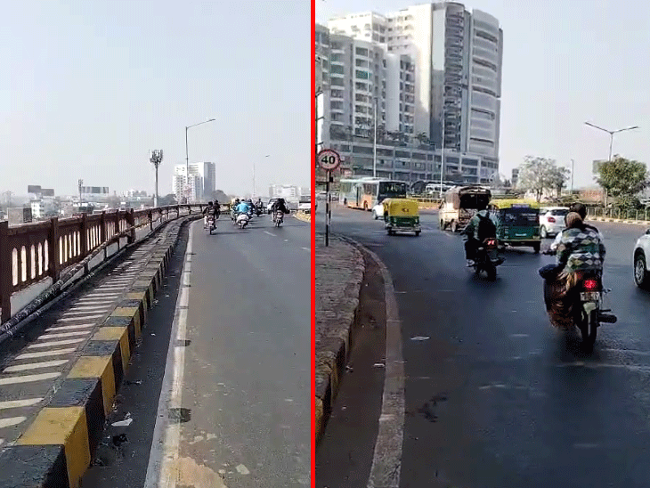 Decision to enlarge Chimanbhai Bridge.One wing of the bridge will ...
