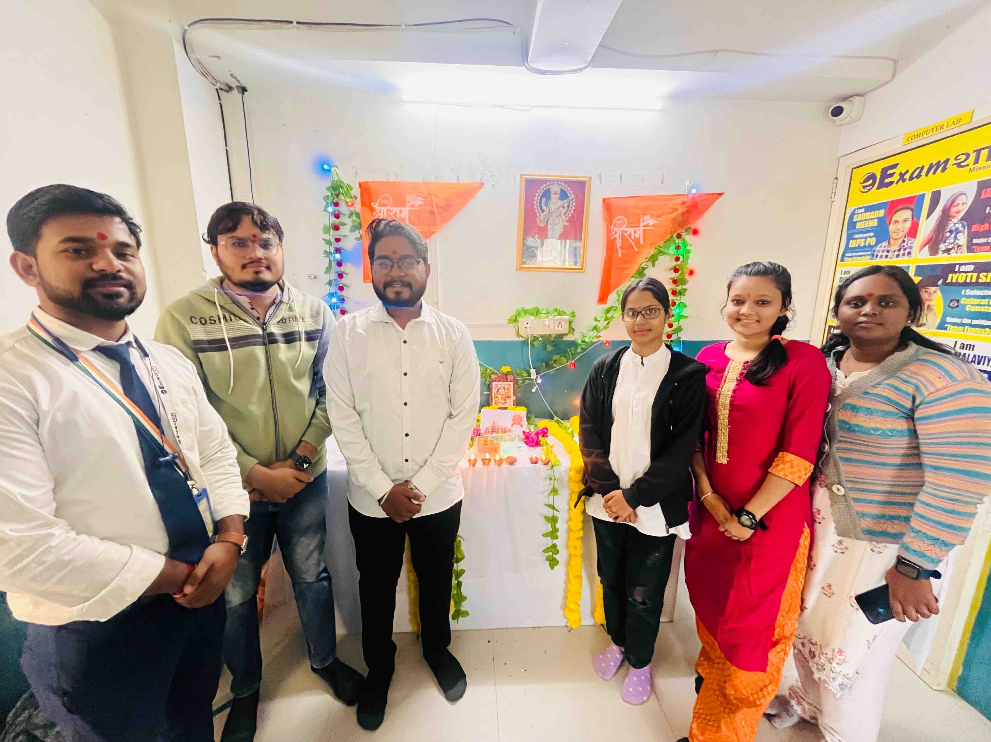 A grand celebration was held at the Ekshamshala Institute of Sriram ...