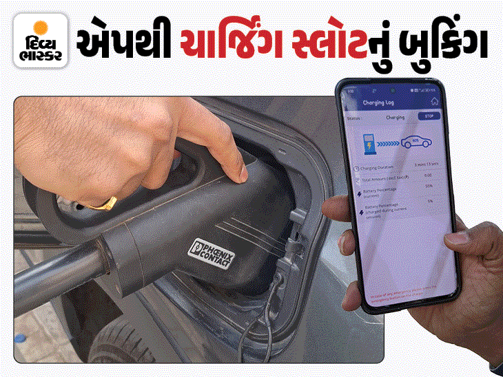 Get free EV charging without worry, Car full charge in 40 minutes at 12 ...