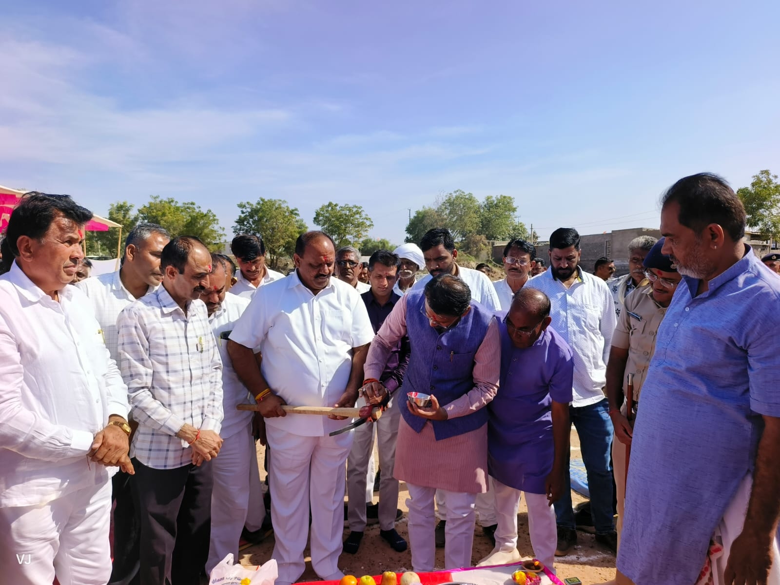 A new police station will be built in Gagodar, Rapar, was inaugurated ...