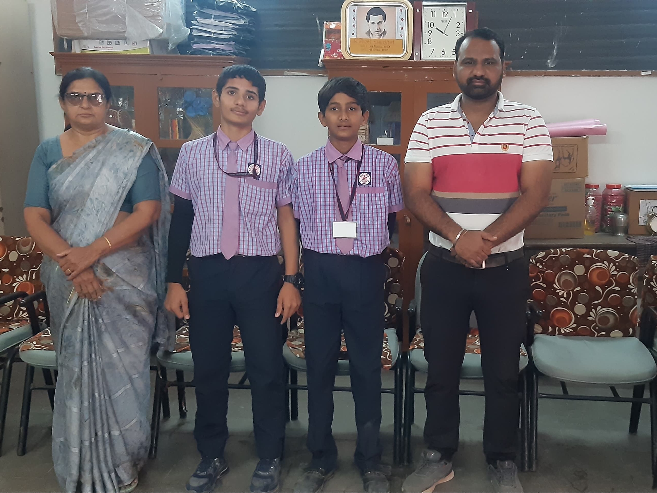 Mr. V. R. Karve. Prof. Pvt. Achievements of school students in ...