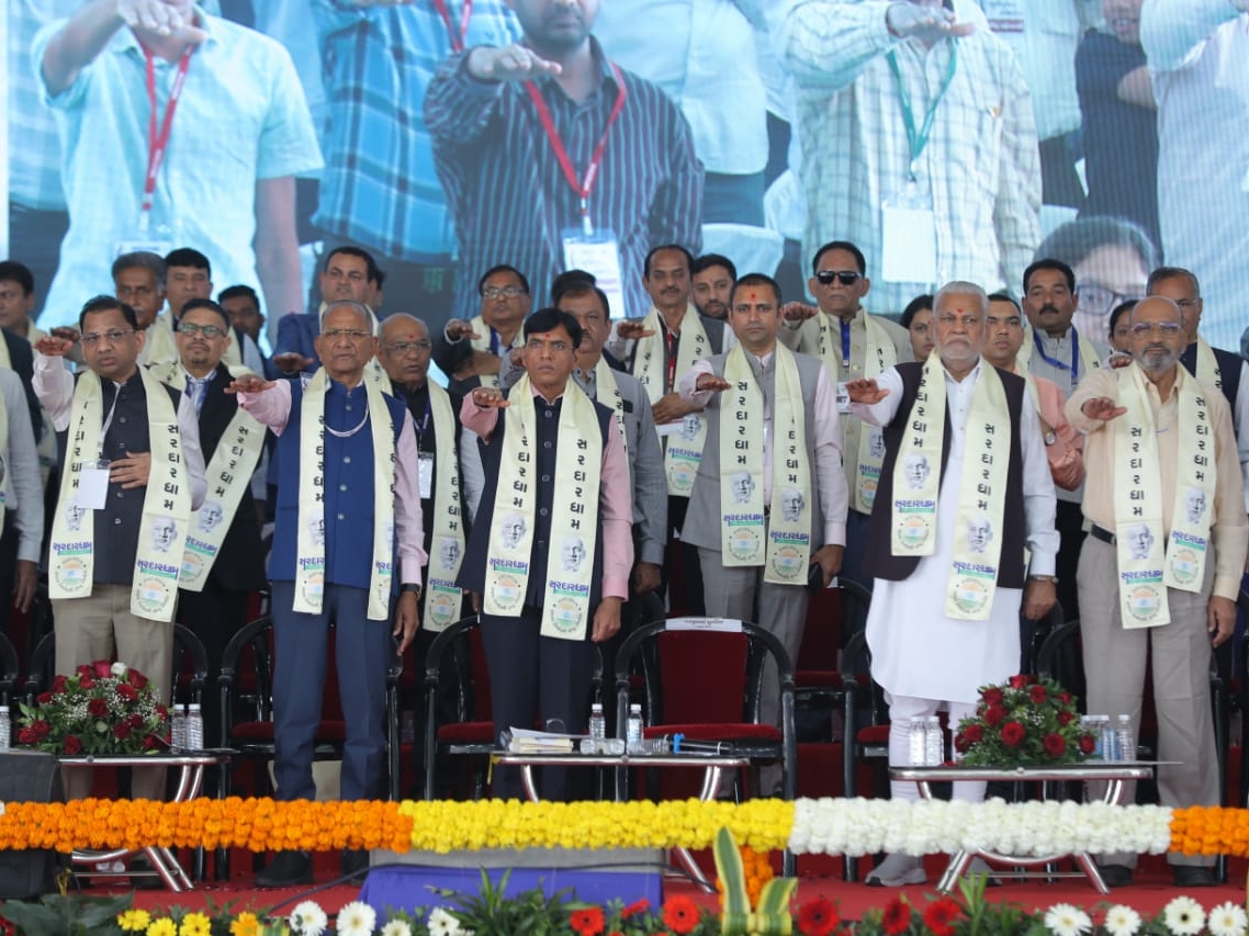 Bhoomipujan of 'Sardardham' with multiple educational facilities ...