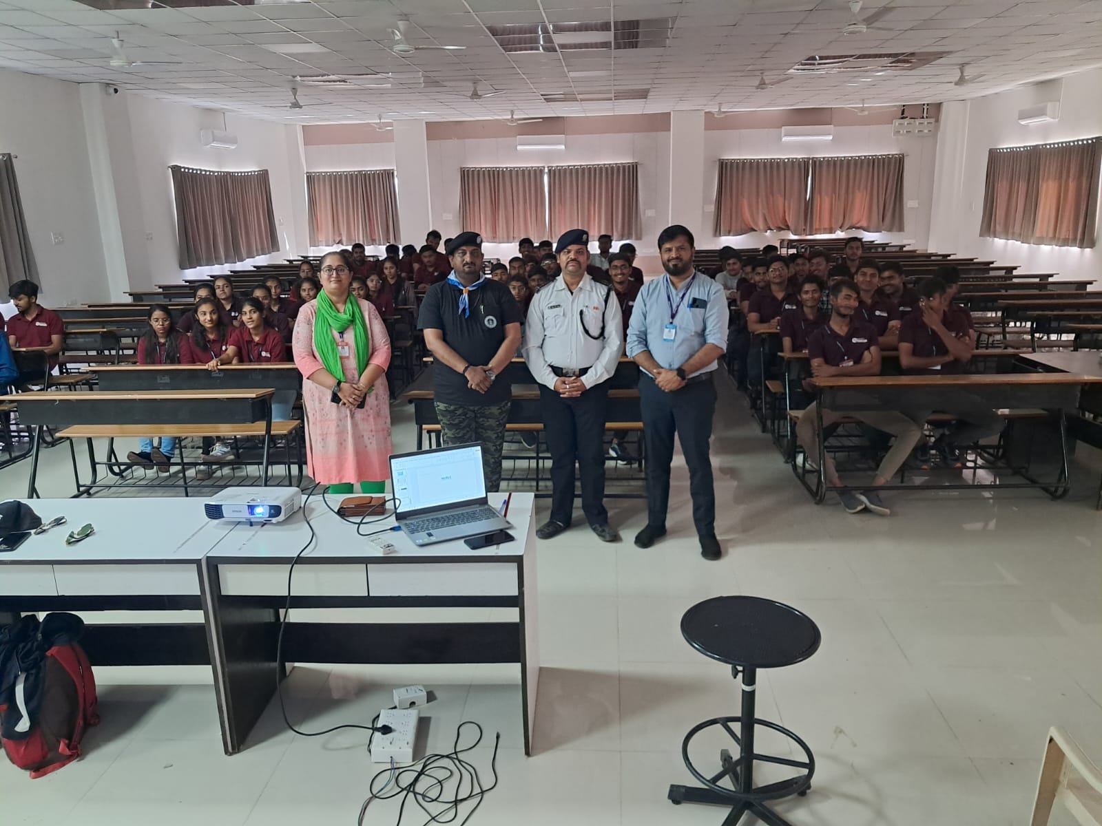 A Cyber Crime Awareness Program was organized at Khyati School of BCA ...