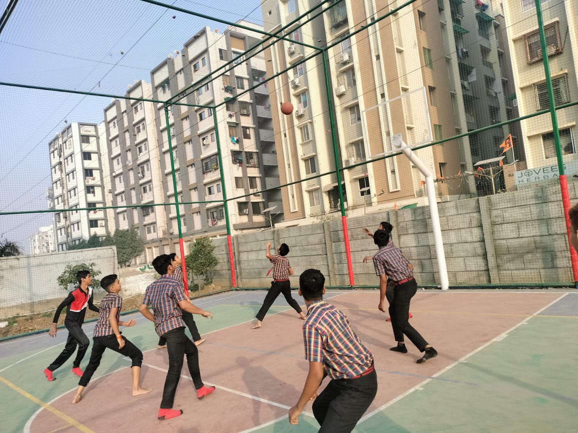 A playground was inaugurated at AIM International School, Narol ...