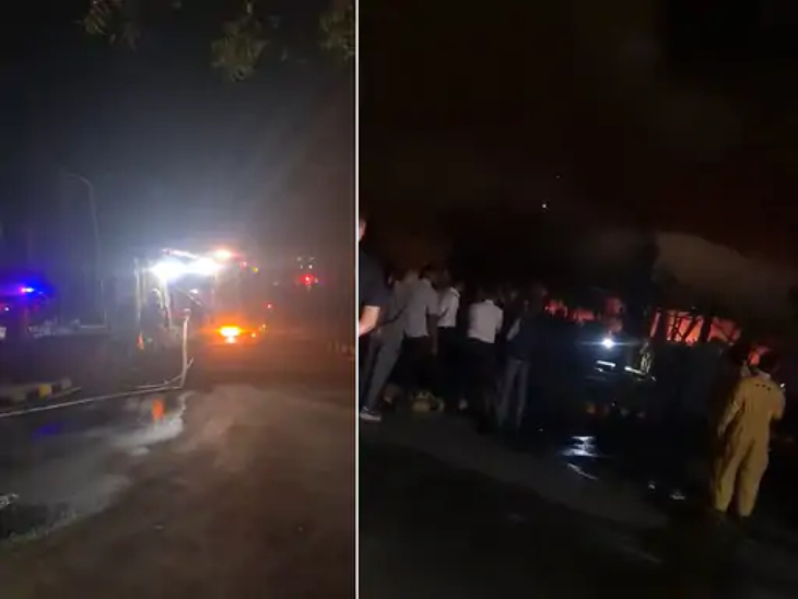 The fire at Jamnagar's Reliance Mall was brought under control early in ...