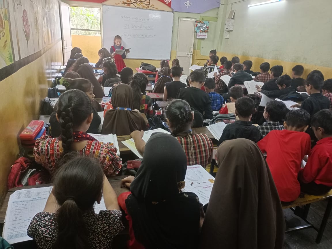Mother Language Day was celebrated at The New Navrang School, Ahmedabad ...