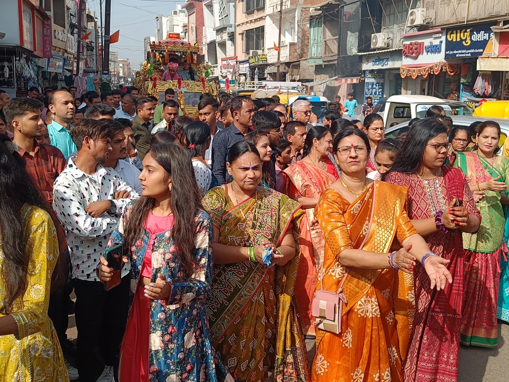 Navchandi Havan and Grand Procession held in Patan on the occasion of ...