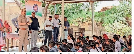 Patan RTO officer taught safe driving lessons to Kureja school students ...
