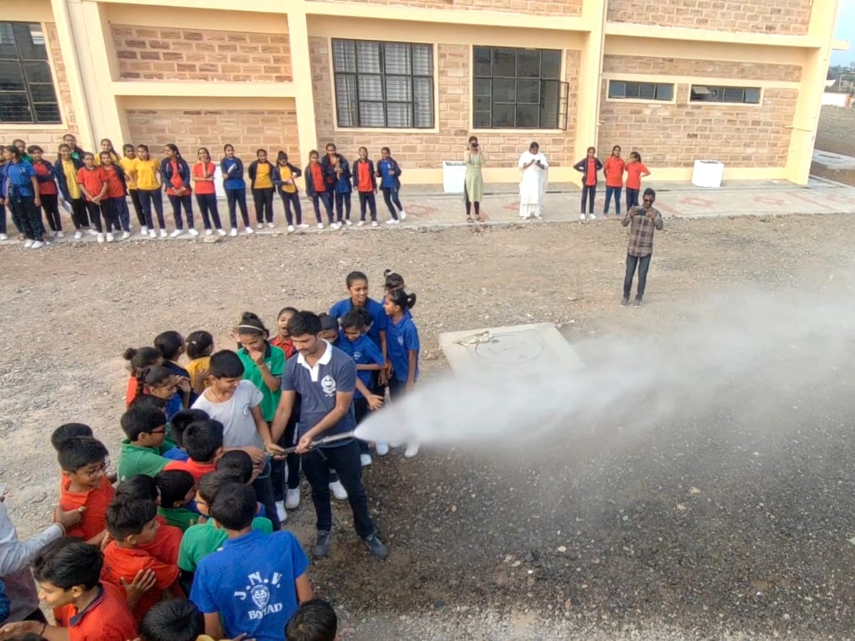 A mock drill was conducted by the team of District Disaster Management ...
