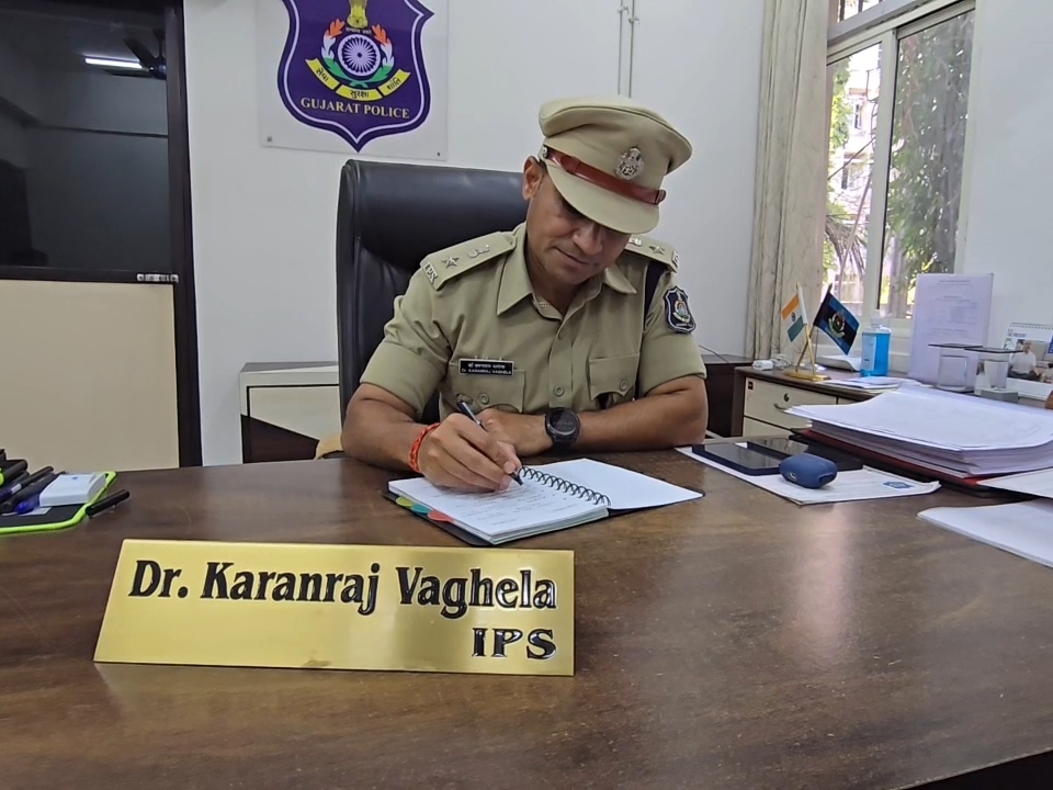 A female employee working as a writer in Vapi Town Police Station has ...