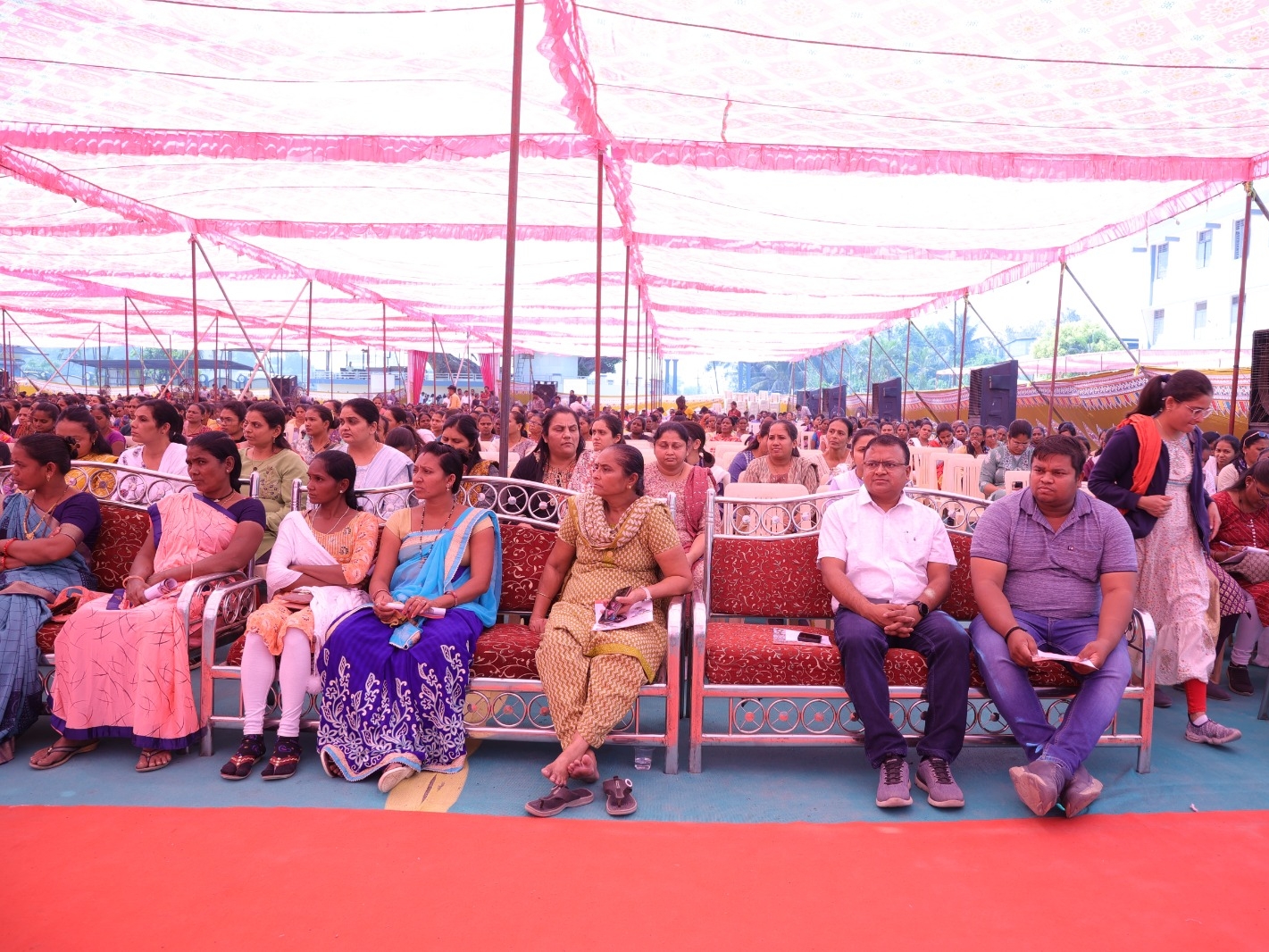 Organized under the chairmanship of the District Panchayat President at ...