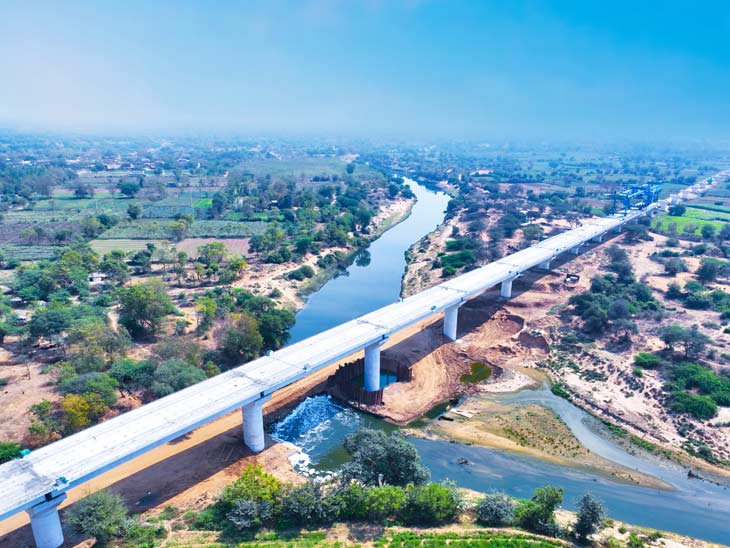 Another 160 meter long bridge over Mohr river in Gujarat completed ...