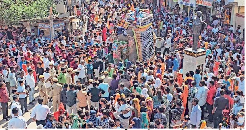 250 horses, camels and bullock carts joined Shivaji's royal procession ...