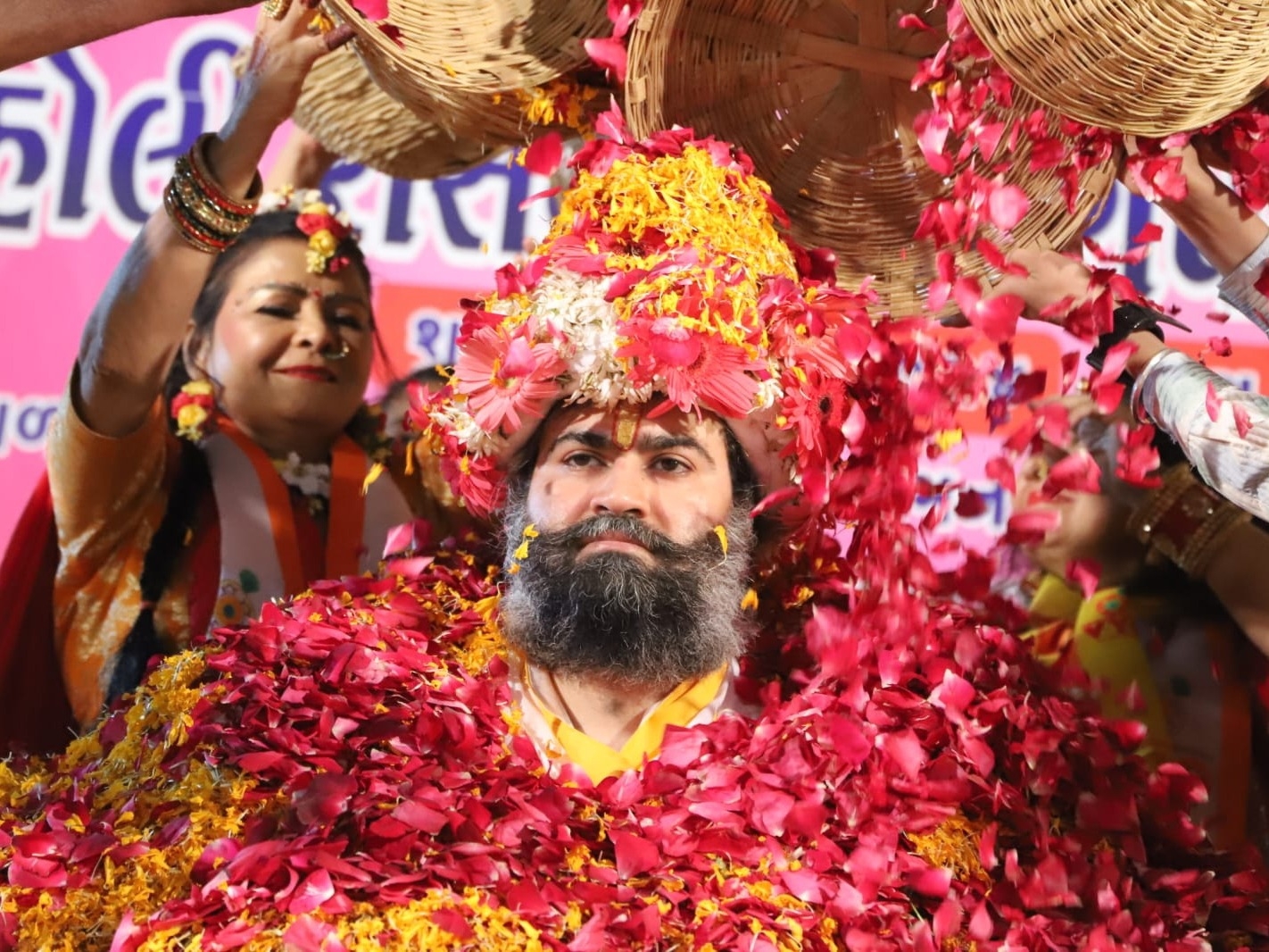 Holi Rasiya procession and Phul Phag festival was celebrated at the ...