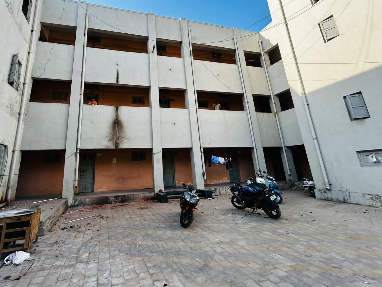 Away from the police who attacked foreign students, Dr. PI Khachar ...