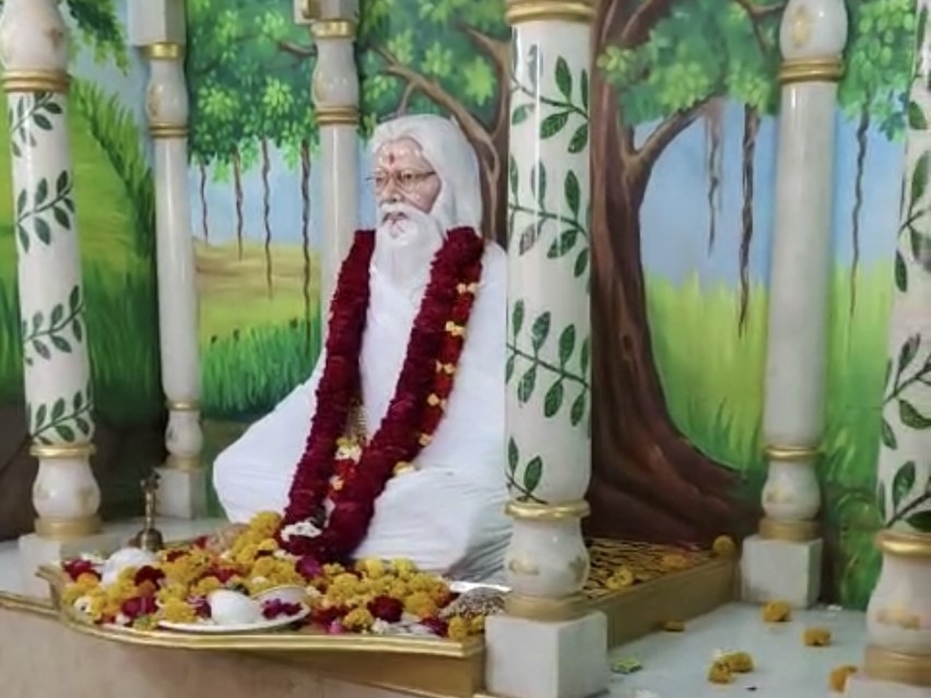 At Tajpura village near Halol, thousands of devotees visited the ...