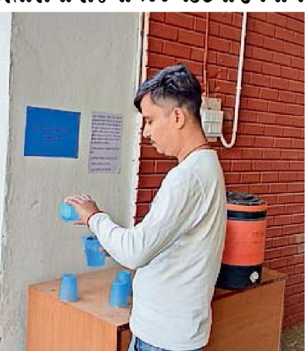 ORS corner was established | ઓઆરએસ કોર્નર ઉભું કરવામાં આવ્યું: હીટવેવને ...