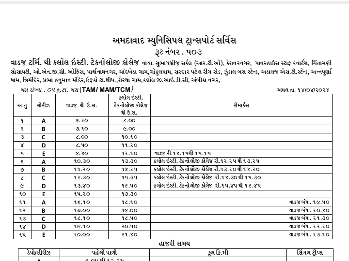AMTS bus service started in Kalol from today | આજથી કલોલમાં AMTS બસ ...