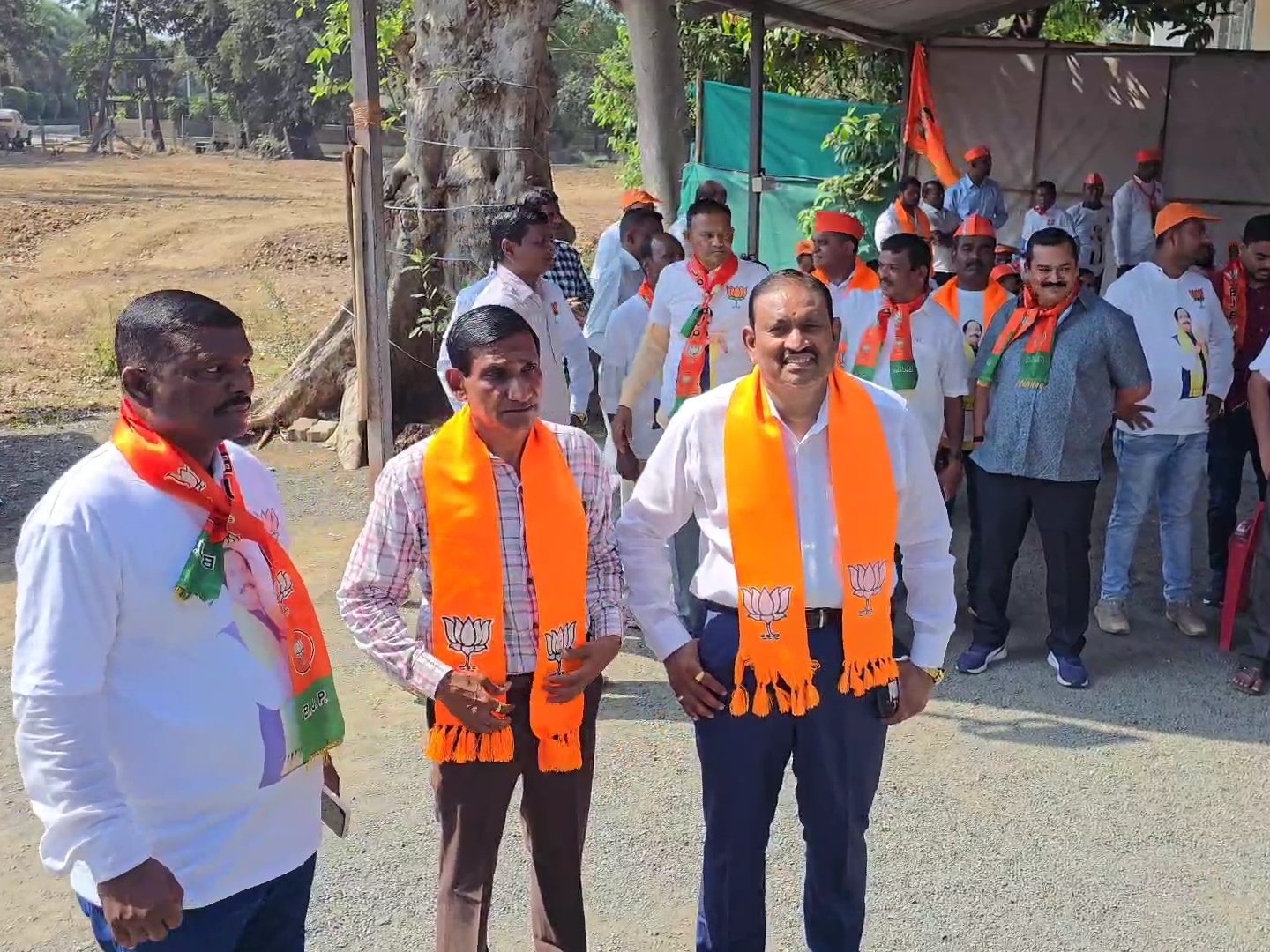 Sangh Pradesh Daman Lok Sabha seat BJP candidate Lalu Patel held a ...