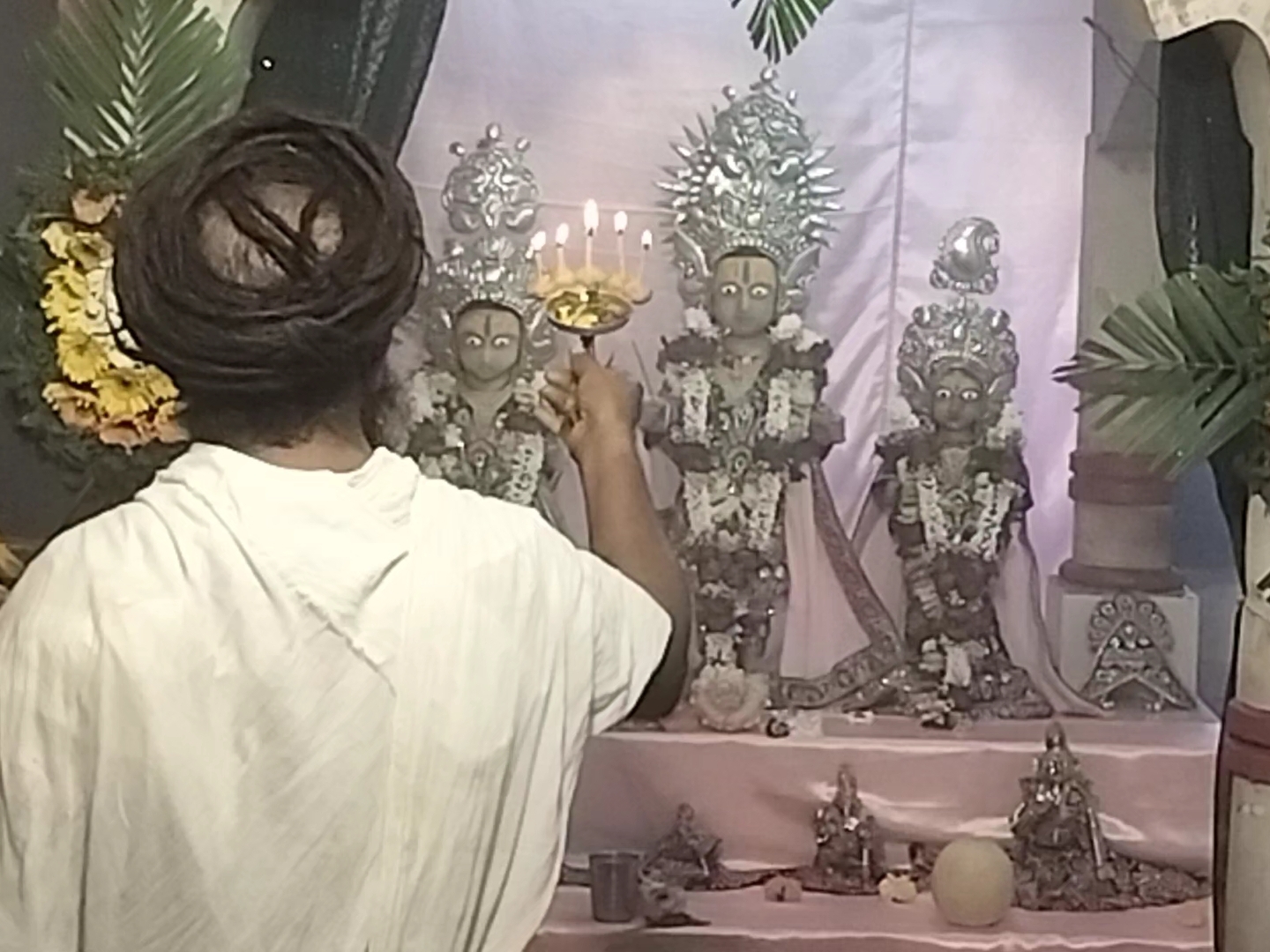 The Ram Janm Mohotsav was celebrated with grandeur at the Mini Ayodhya ...