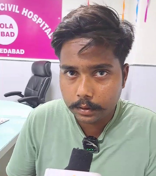 Clash between relatives and security at Sola Civil Hospital | અમદાવાદની ...