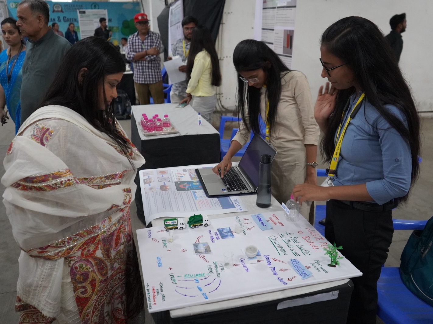 'Avishkar 2024' mega project fair organized by Silver Oak University ...