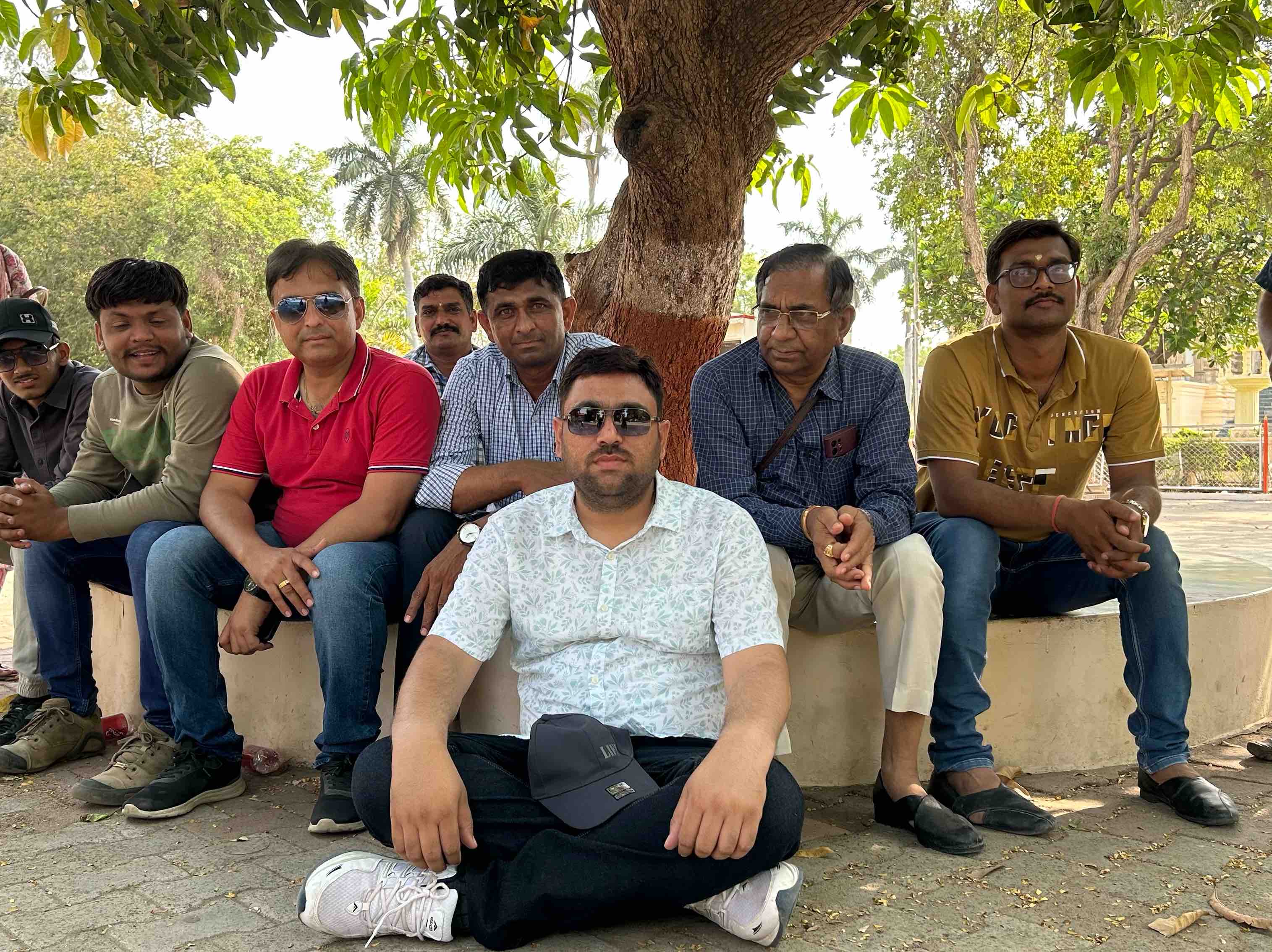 The entire staff of Madhav Public School visited the ancient Nareshwar ...