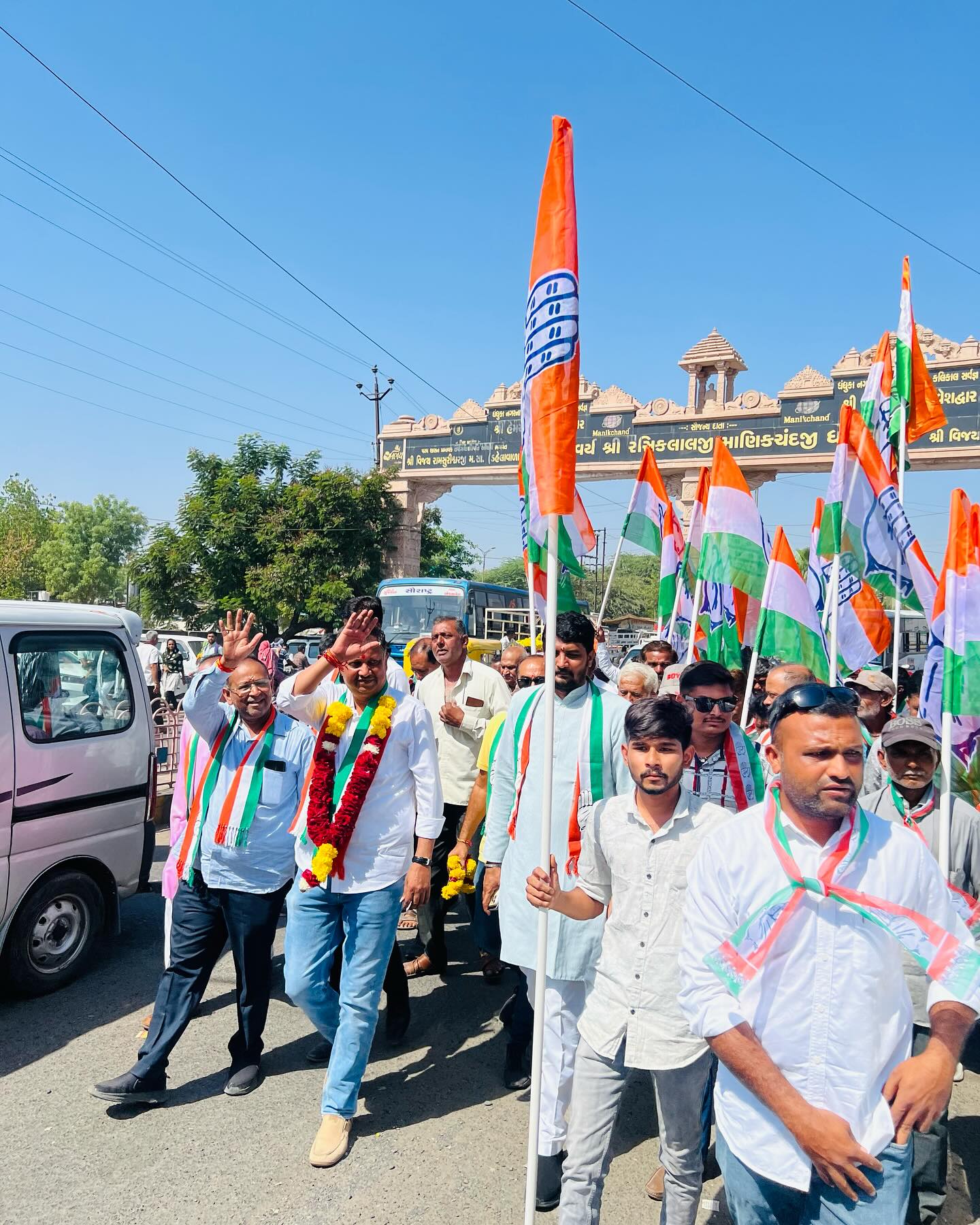 The Congress candidate said, there is not a single drop of water in the ...