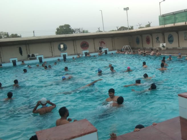 Commencement of swimming pool in sports complex | સ્પોર્ટસ સંકુલમાં ...