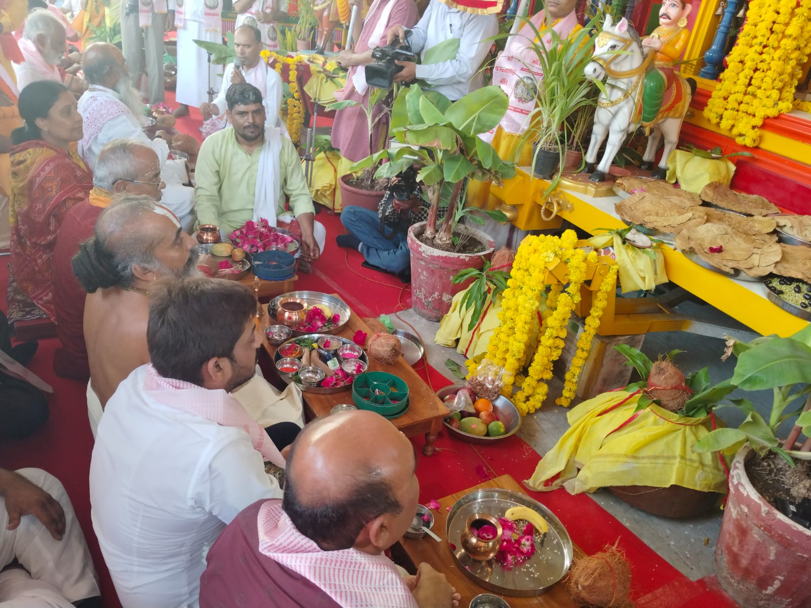 Chariots of Lord Jagannath, sister Subhadra and brother Balaram were ...