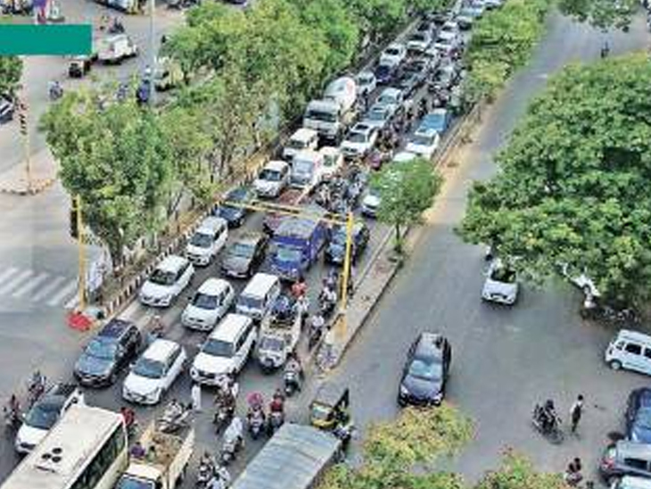 Earlier traffic jams were hardly any complaints, now more than 20 ...