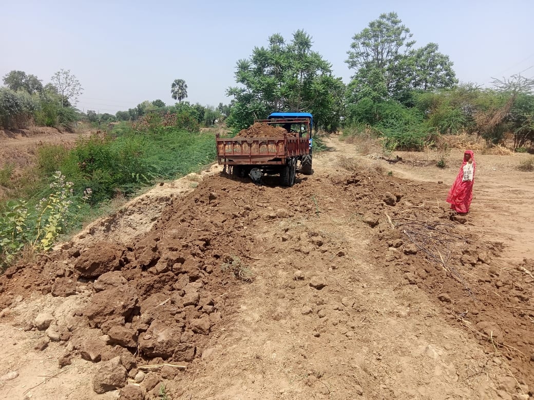 Tantra started work on Panam High Level Canal located at Labhi village ...