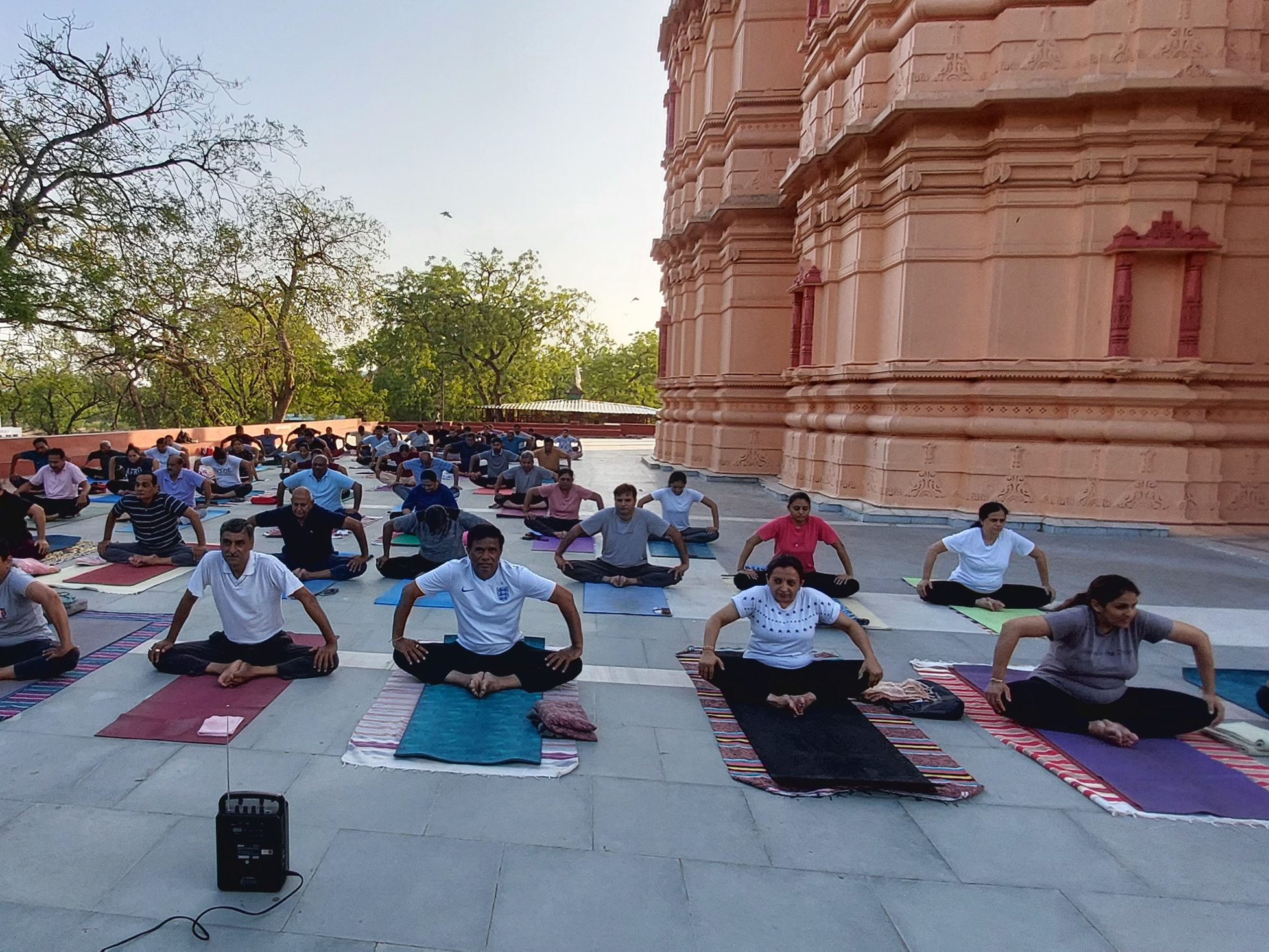 Organized Yoga Week at Sola Bhagwat; New pranayama, micro exercise ...