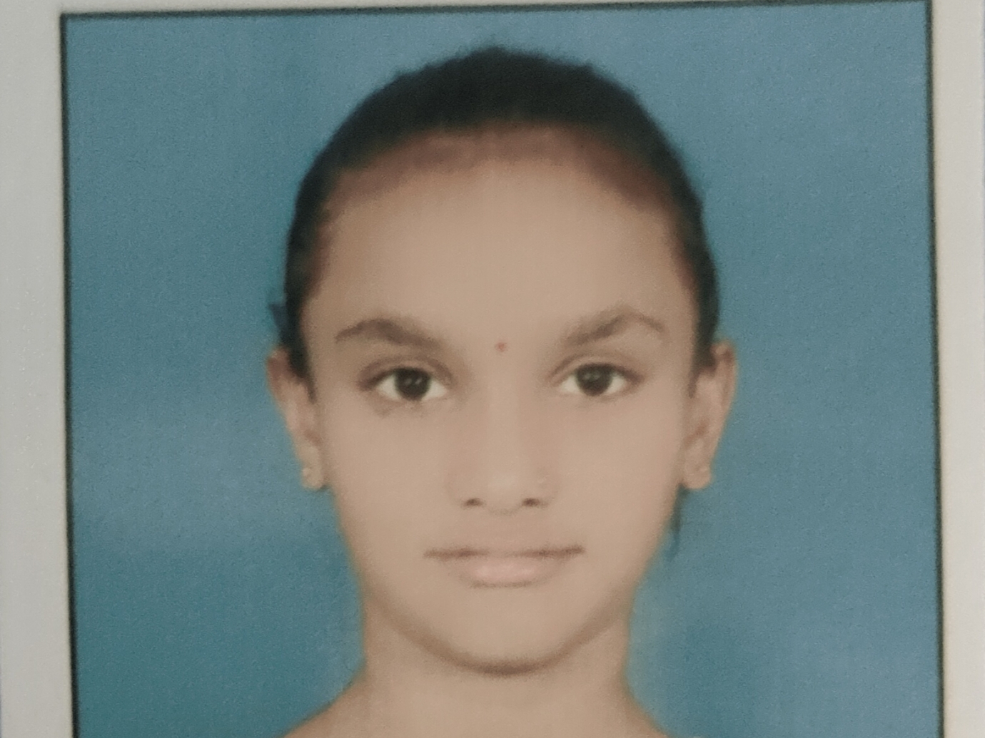 Two students of the Shree Saraswati Shishu Mandir A Prajapati Vishwa ...