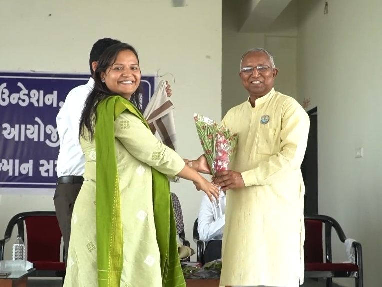 A felicitation ceremony for brilliant students was held at Lunawada ...