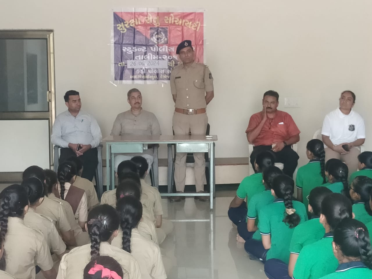 A new batch of Student Police Cadets was initiated at PMG Thakar Adarsh ...