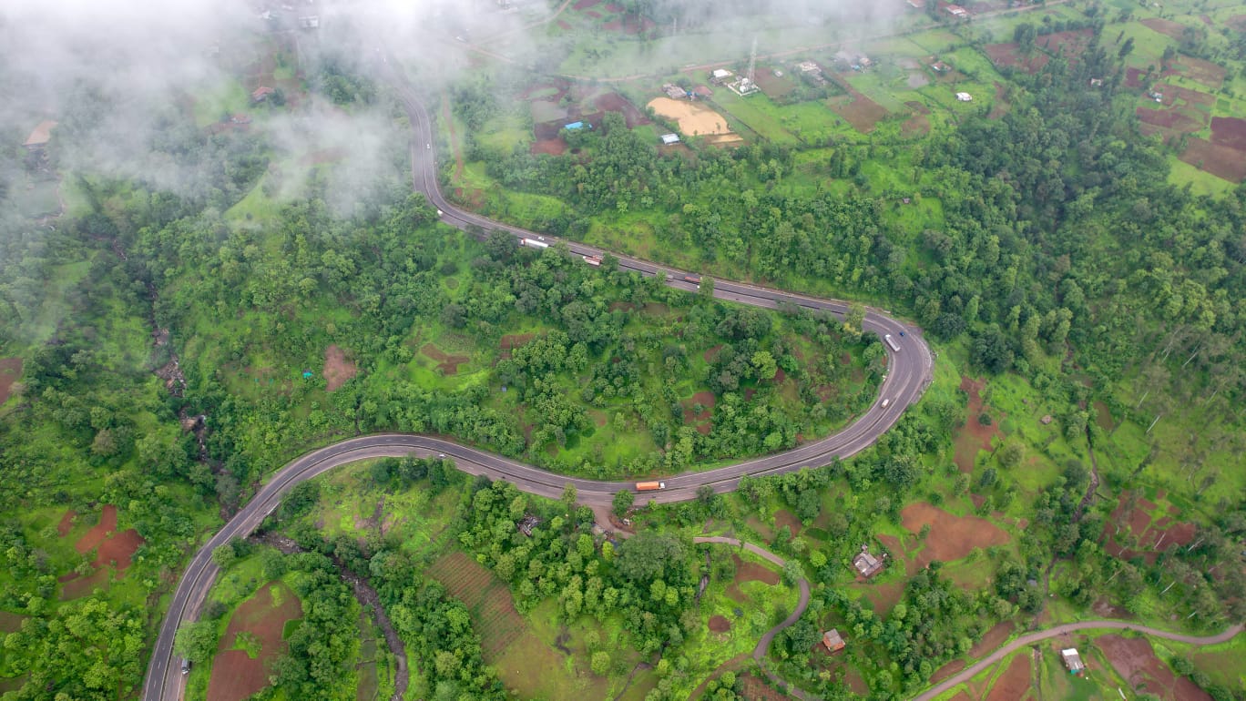 Kumbhghat of Kaprada blooms with lush green vegetation in the monsoons