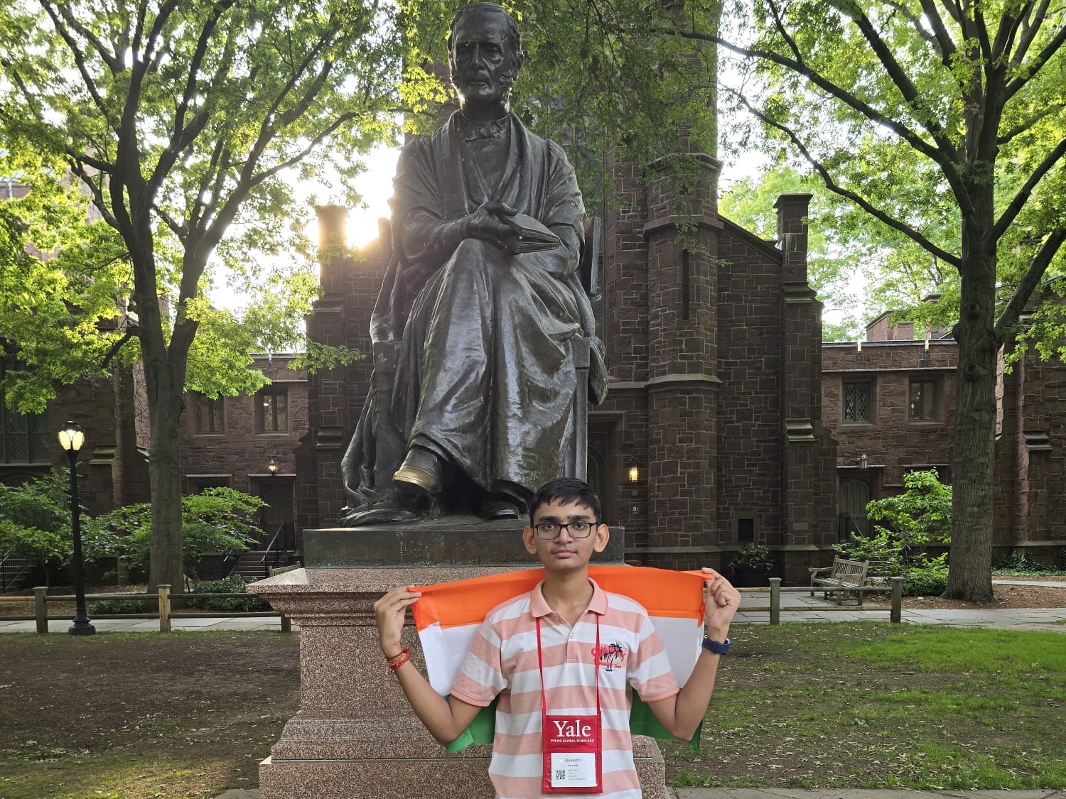 Cracked the entrance exam in the summer program of Yale University in ...