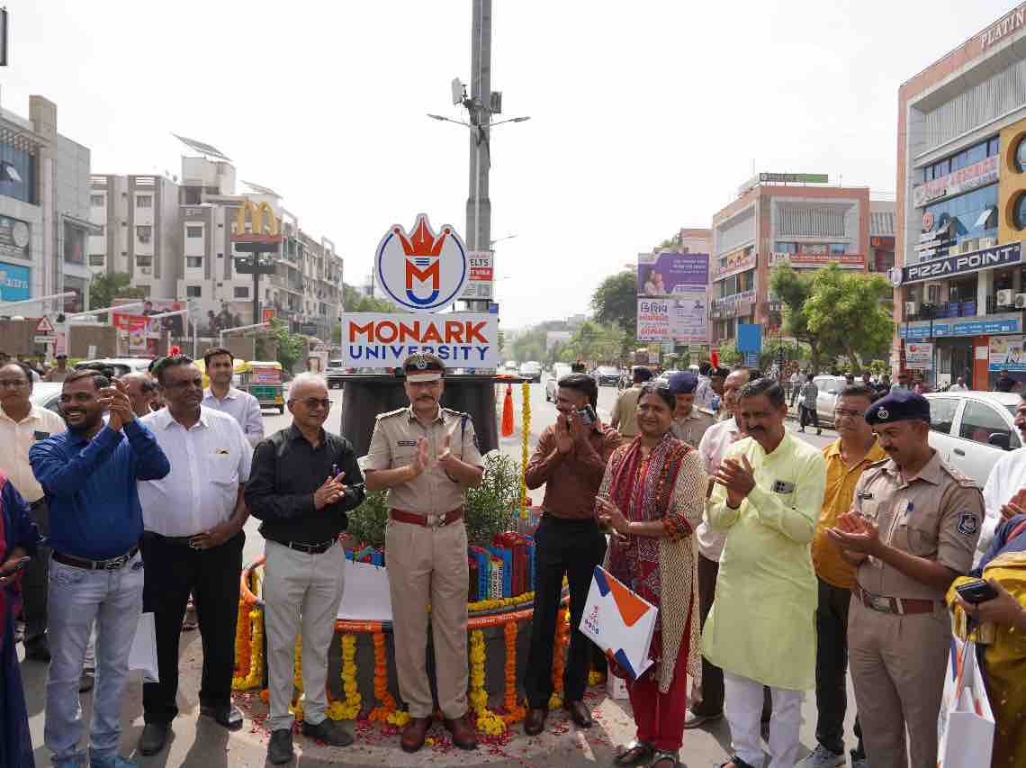 Inauguration of Monarch University Circle by Monarch University IPS ...