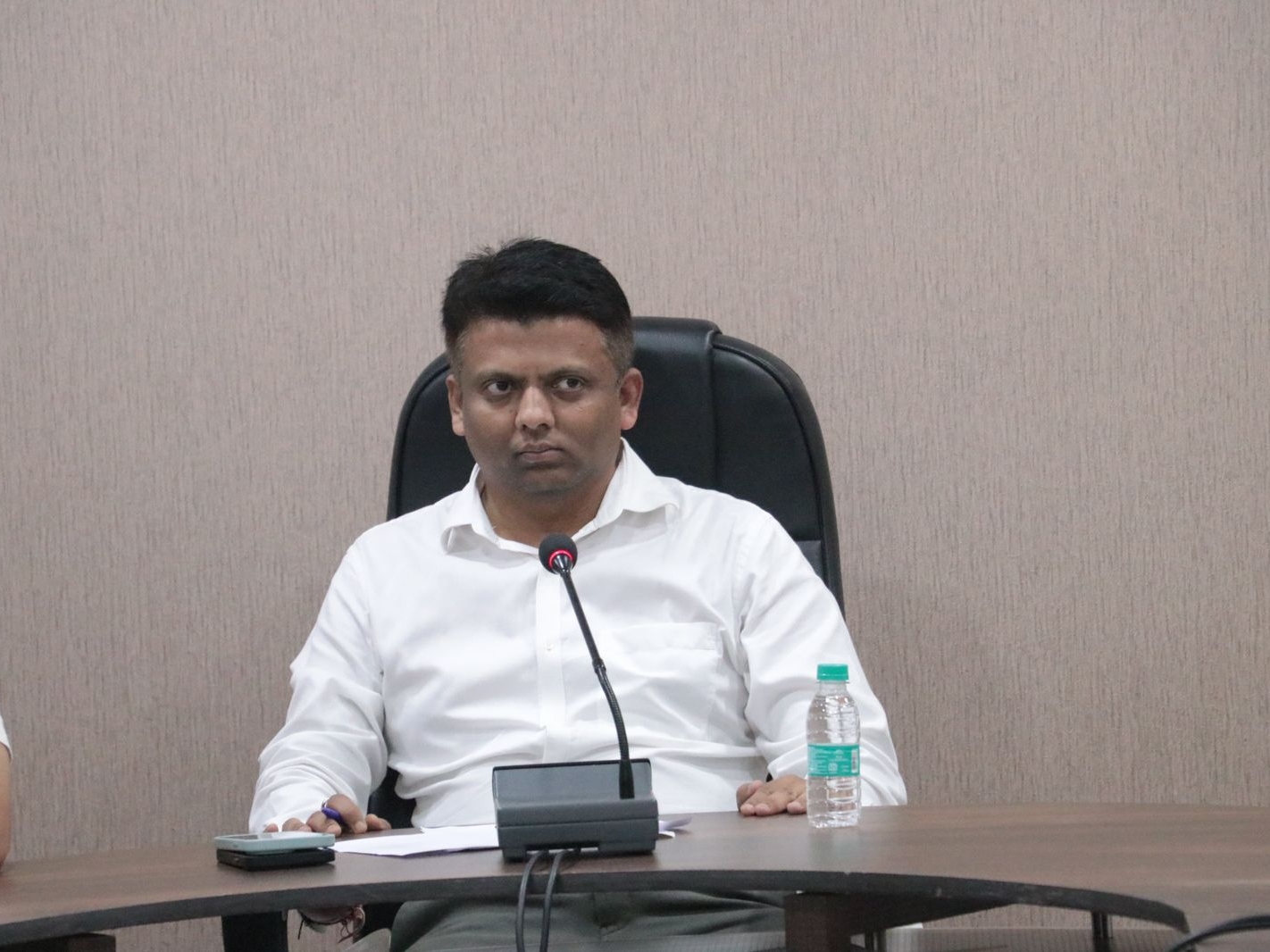 MP's meeting with officials of State Highways and R&B Department in ...