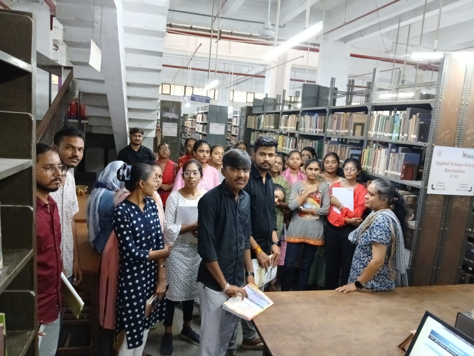 A library user orientation program was held for students of psychology ...